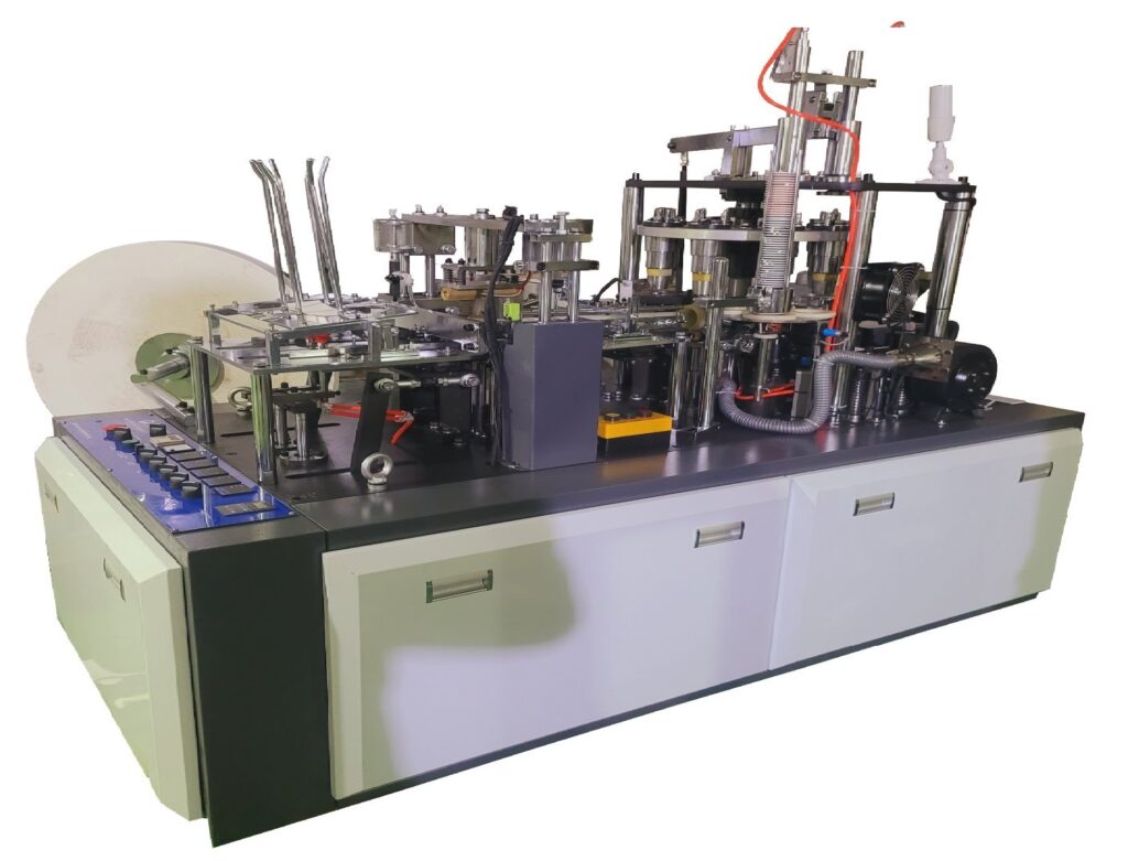 Fully Automatic Paper Cup/Glass Robotic Machine – SMBI Machines Pvt. Ltd